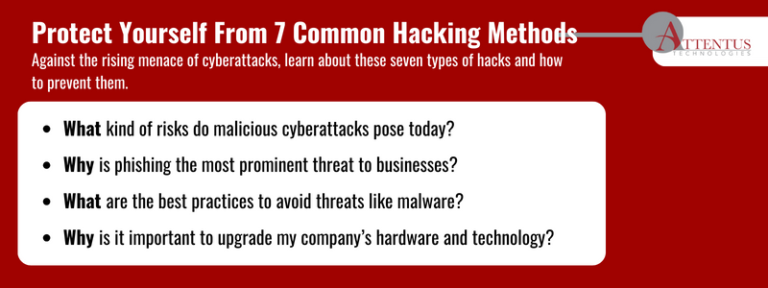 7 Common Hacking Methods